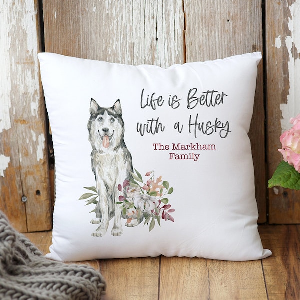 Husky Pillow - Etsy