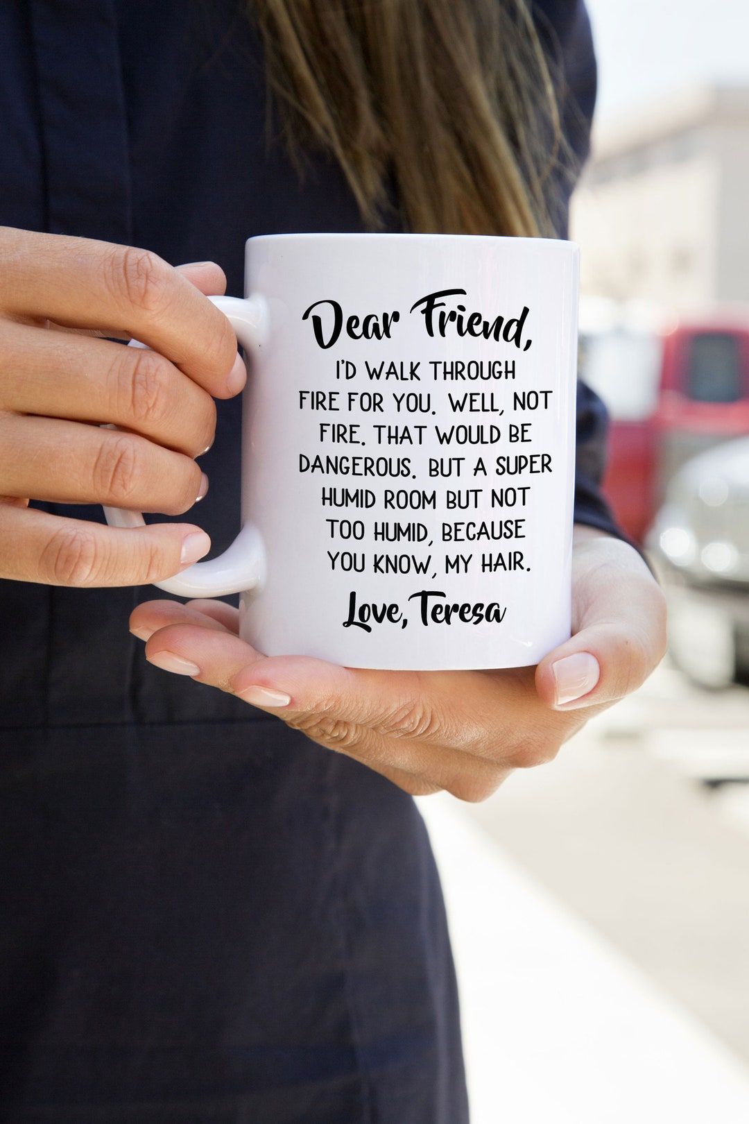 Dear Friend Personalized Mug | Best Friend Gift | Friend Mug | Unique ...