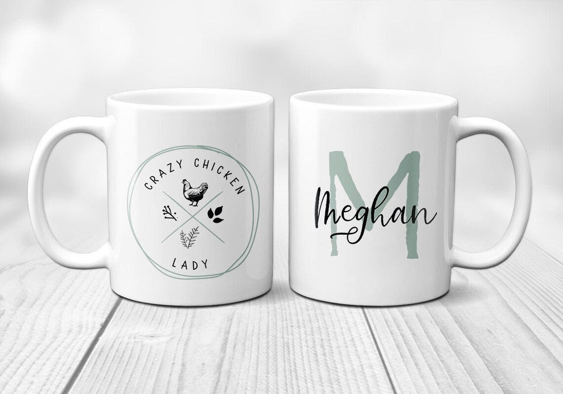 Chicken Mug Chicken Gift Chicken Lady Mug Chicken Farmer - Etsy