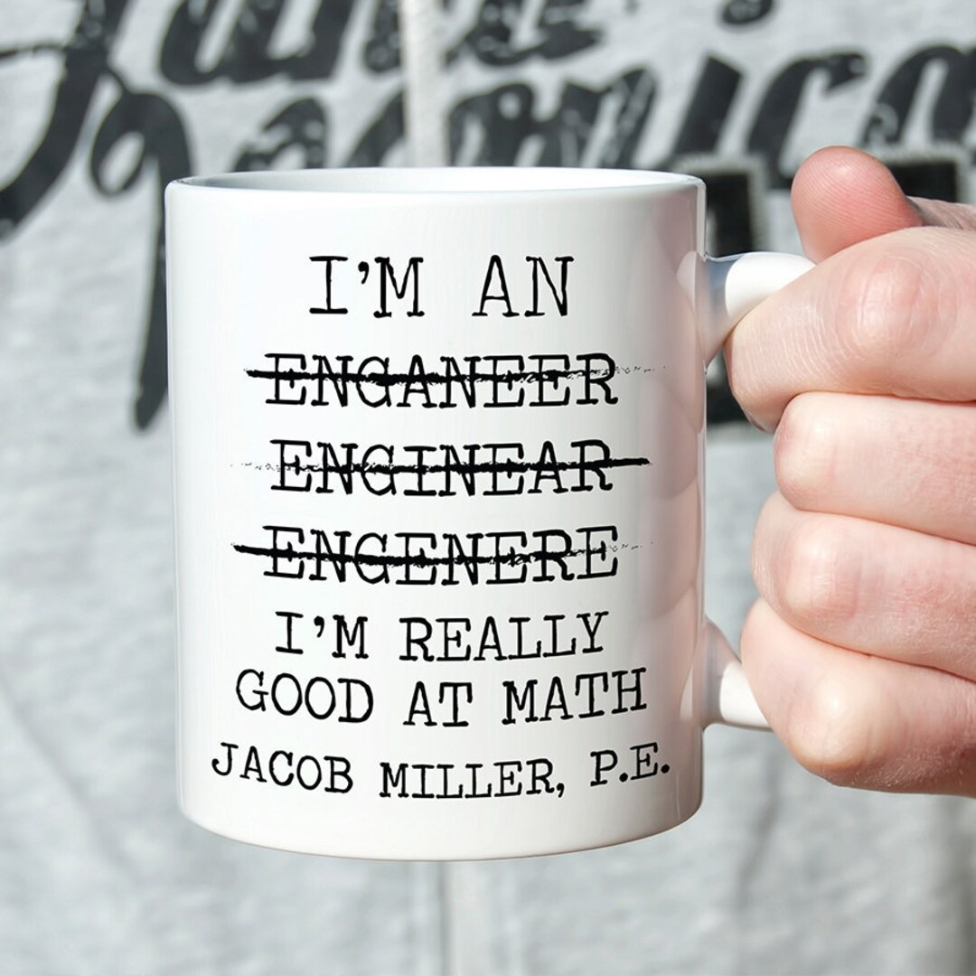 Engineer Definition Mug, Engineer Coffee Cup, Office Decor, Engineer ...
