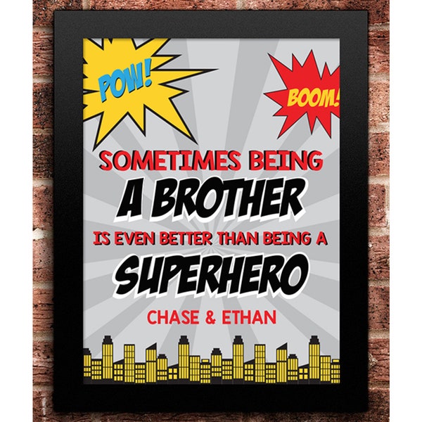 Super Hero Brother - Etsy