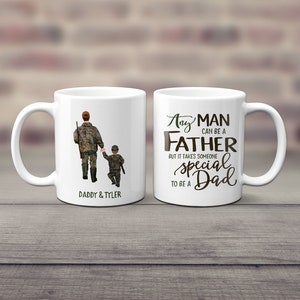 Father and Son Hunting Mug | Dad Coffee Cup | Father's Day Gift ...