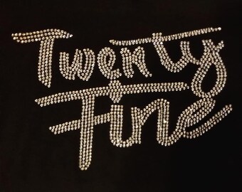 Twenty Fine Birthday | Etsy