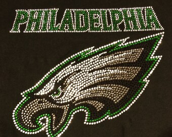 Philadelphia Eagles Bling Shirt | Etsy
