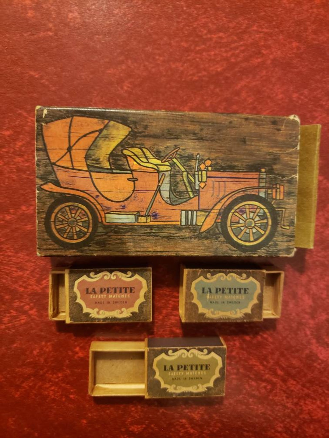Assortment of Vintage Match Boxes (swedish) - Etsy