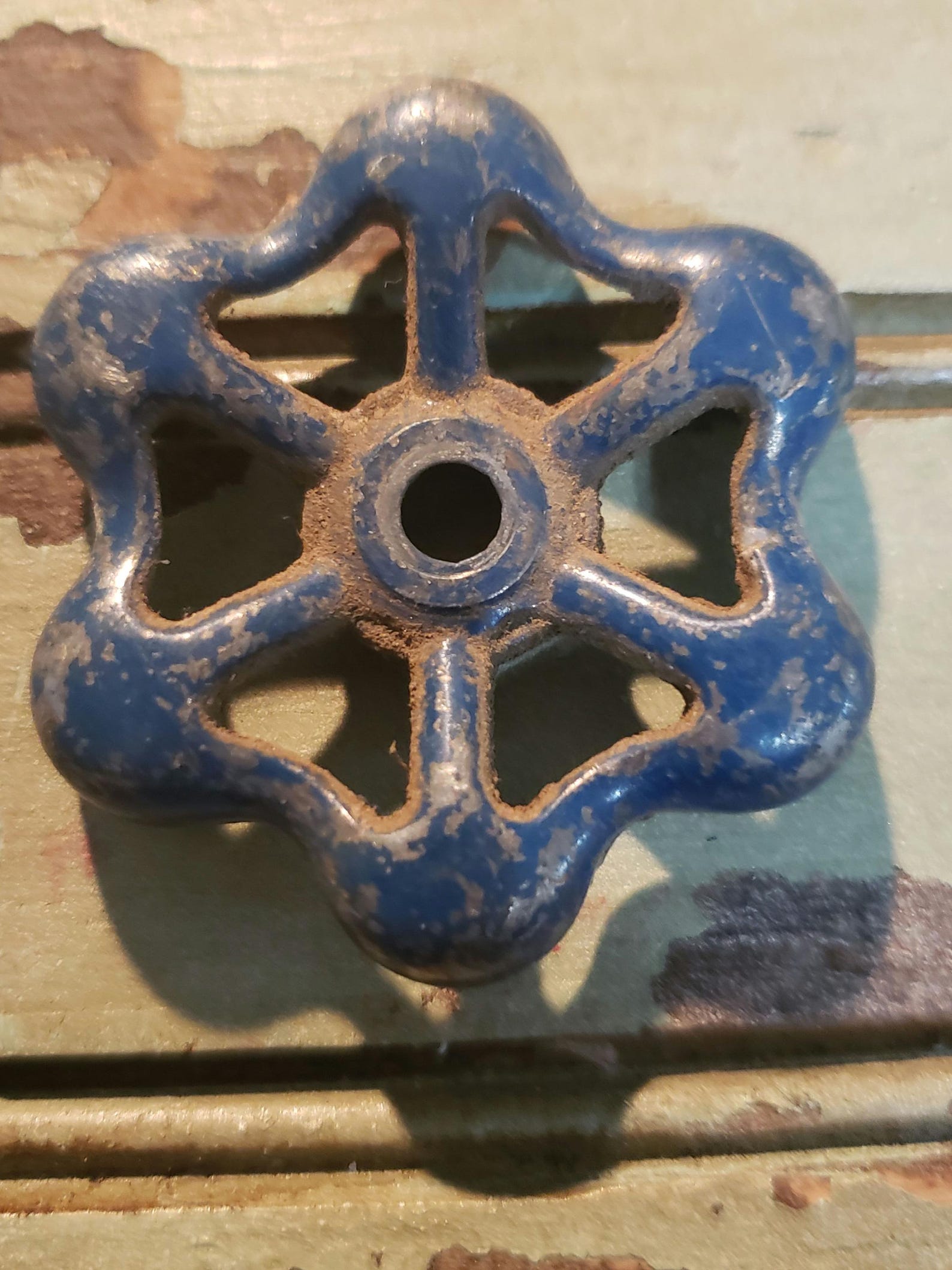 Funky Junk! Salvaged Spicket Valve* Vintage Metal Piece*preloved ...