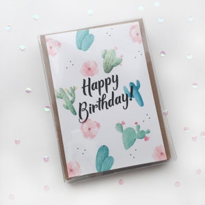 Cacti Card Pack . 5 Cards . Cactus Card . Every Occasion Cards - Etsy