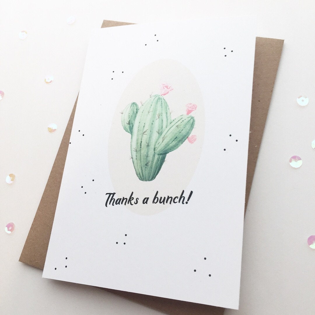 Cacti Card Pack . 5 Cards . Cactus Card . Every Occasion Cards - Etsy