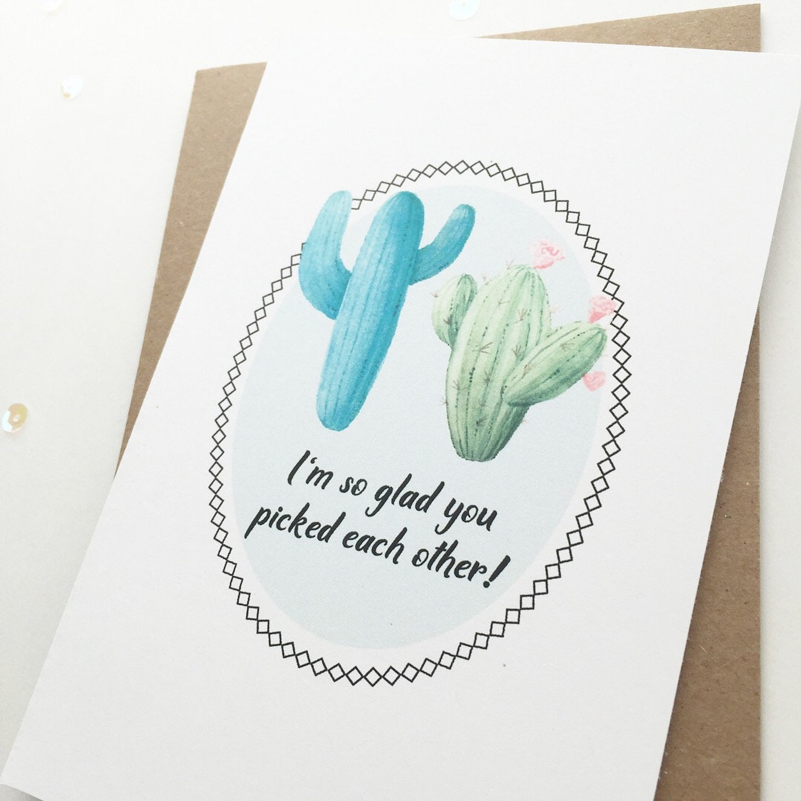 Cacti Card Pack . 5 Cards . Cactus Card . Every Occasion Cards | Etsy