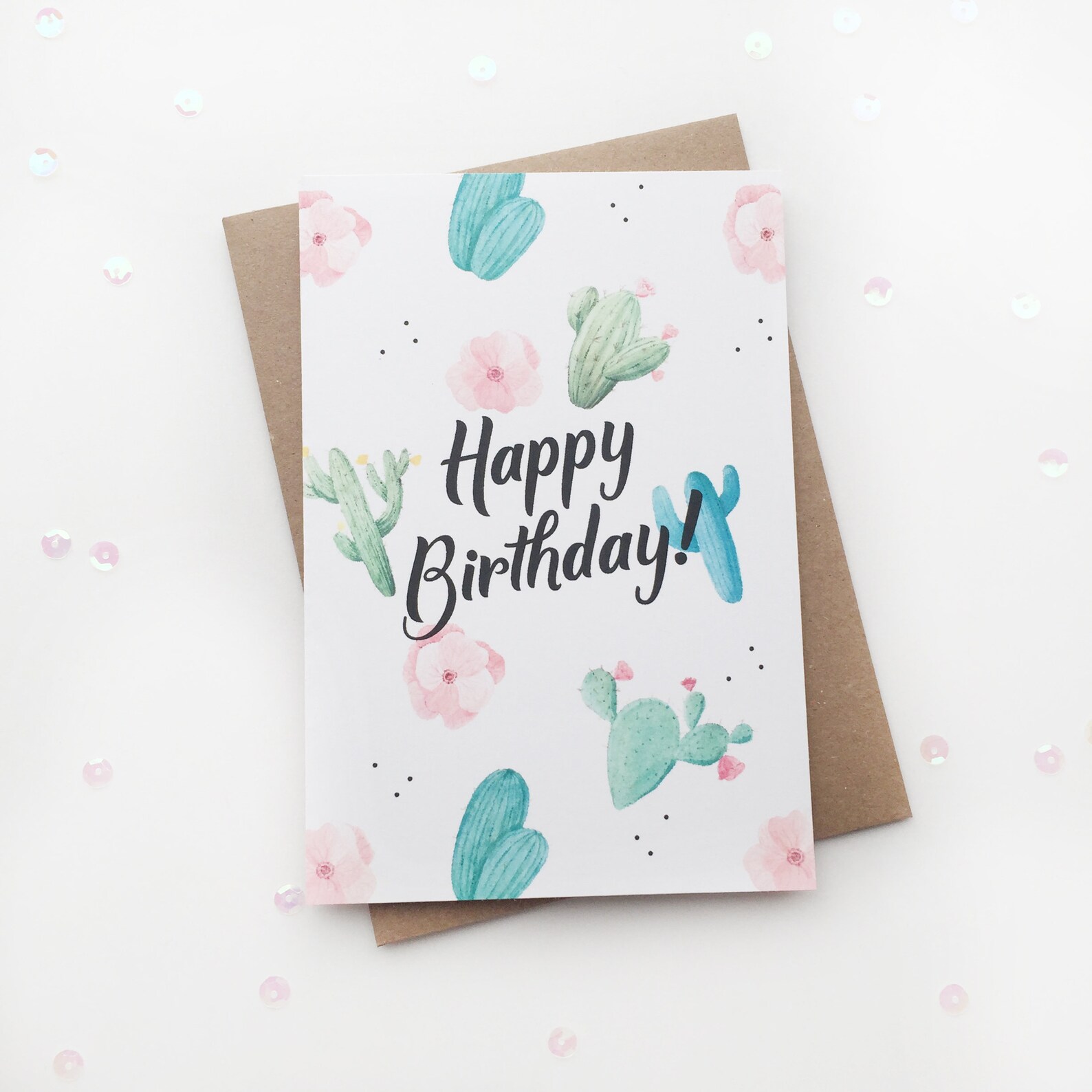 Cacti Card Pack . 5 Cards . Cactus Card . Every Occasion Cards | Etsy