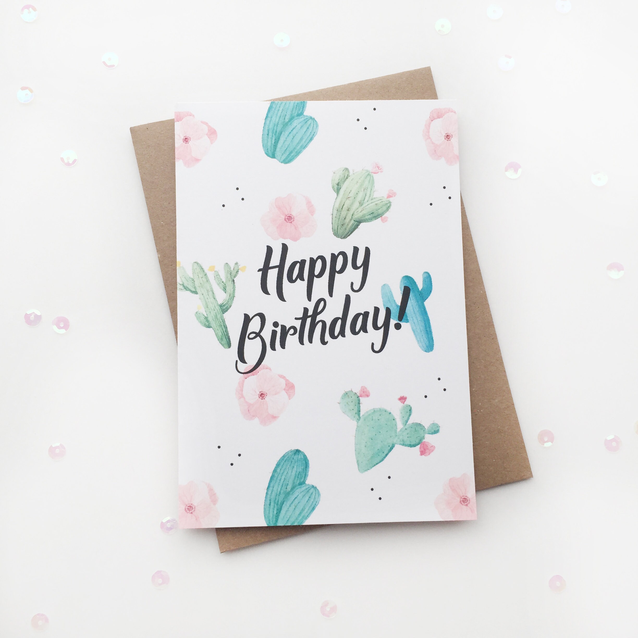 Cacti Card Pack . 5 Cards . Cactus Card . Every Occasion Cards - Etsy