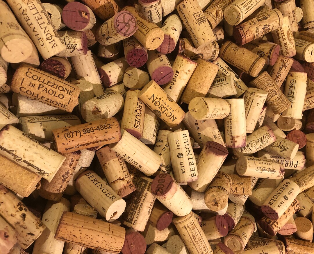 200 Wine Corks Used Wine Corks All Natural Corks Recycled - Etsy