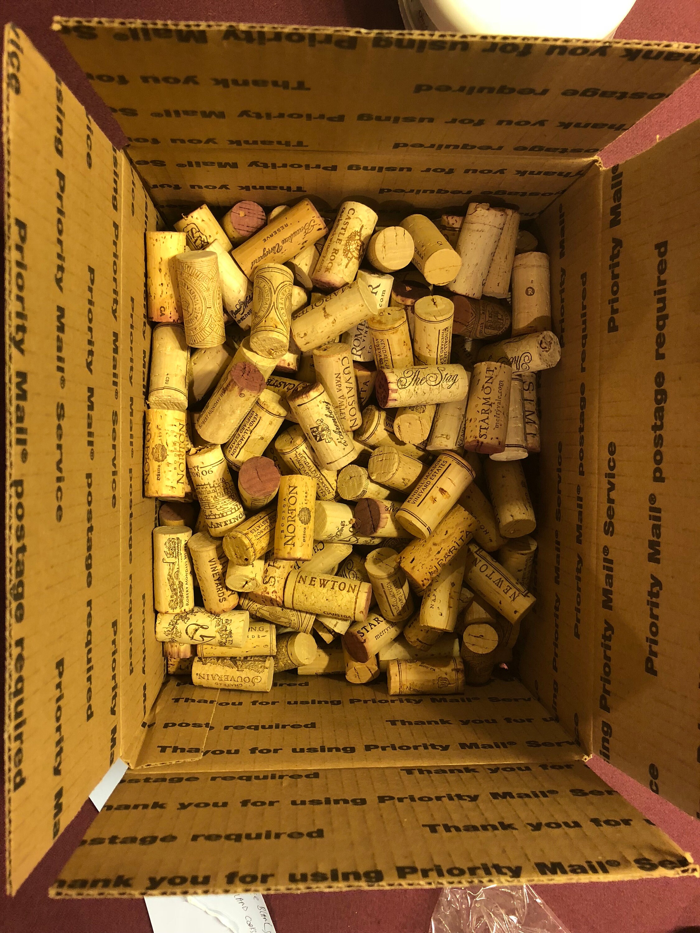 200 Wine Corks, Used Wine Corks, All Natural Corks, Recycled Wine Corks ...