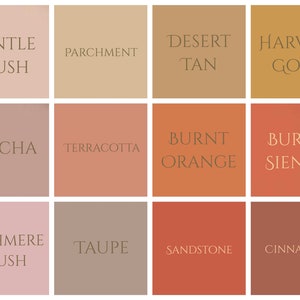 Muted Neutral Earth-tone Vintage Coloured Tissue Paper Sheets 30x20 ...