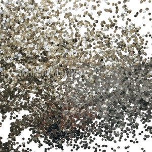 Metallic Silver Biodegradable Glitter Sprinkles Hexagonal Craft Art ...