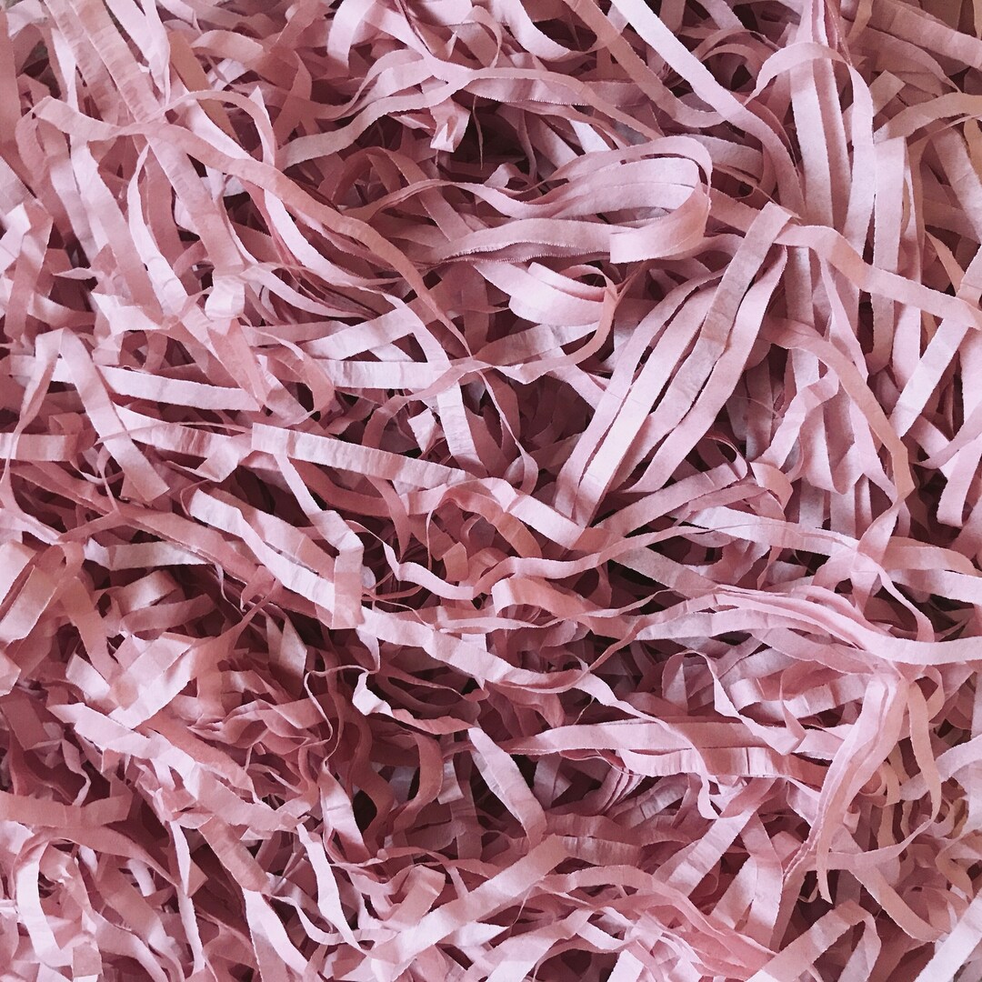 Vintage Rose Soft Tissue Paper Shred Dusky Pink Box Filler Vintage ...