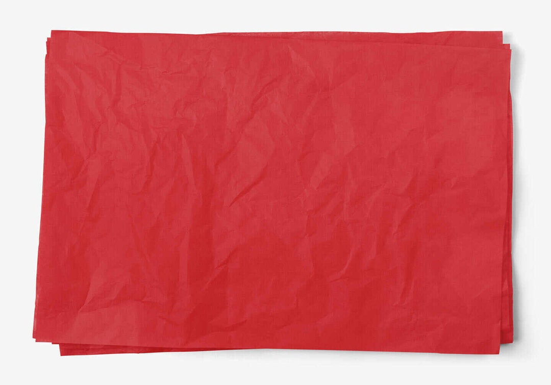 Cherry Red Premium Quality Tissue Paper Gift Wrapping Box Filler Retail ...