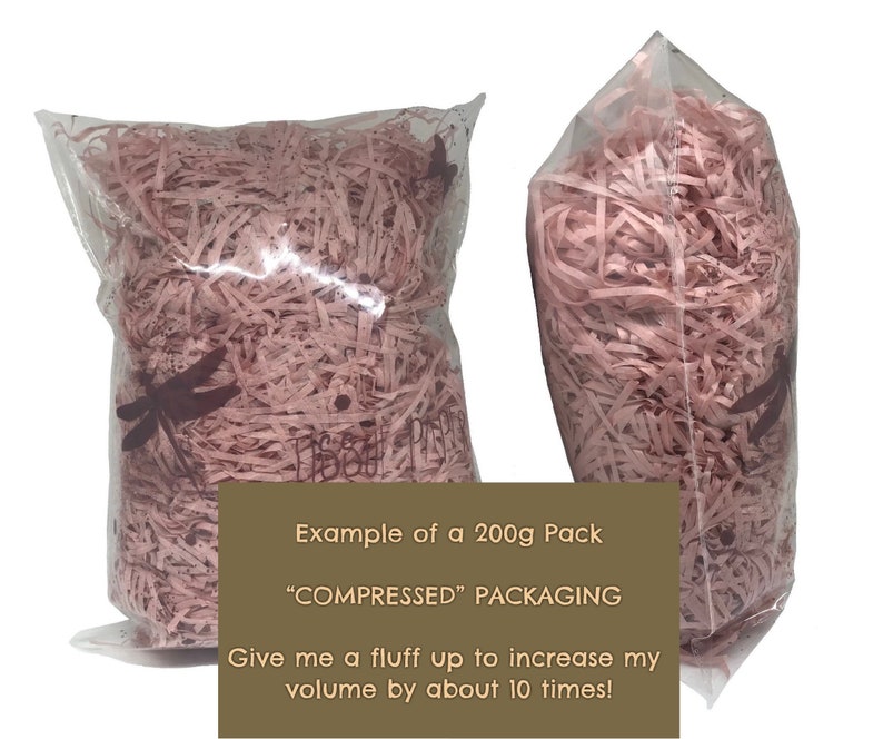 Mountain Mist Soft Shredded Tissue Paper Light Grey Shred Gift Box ...