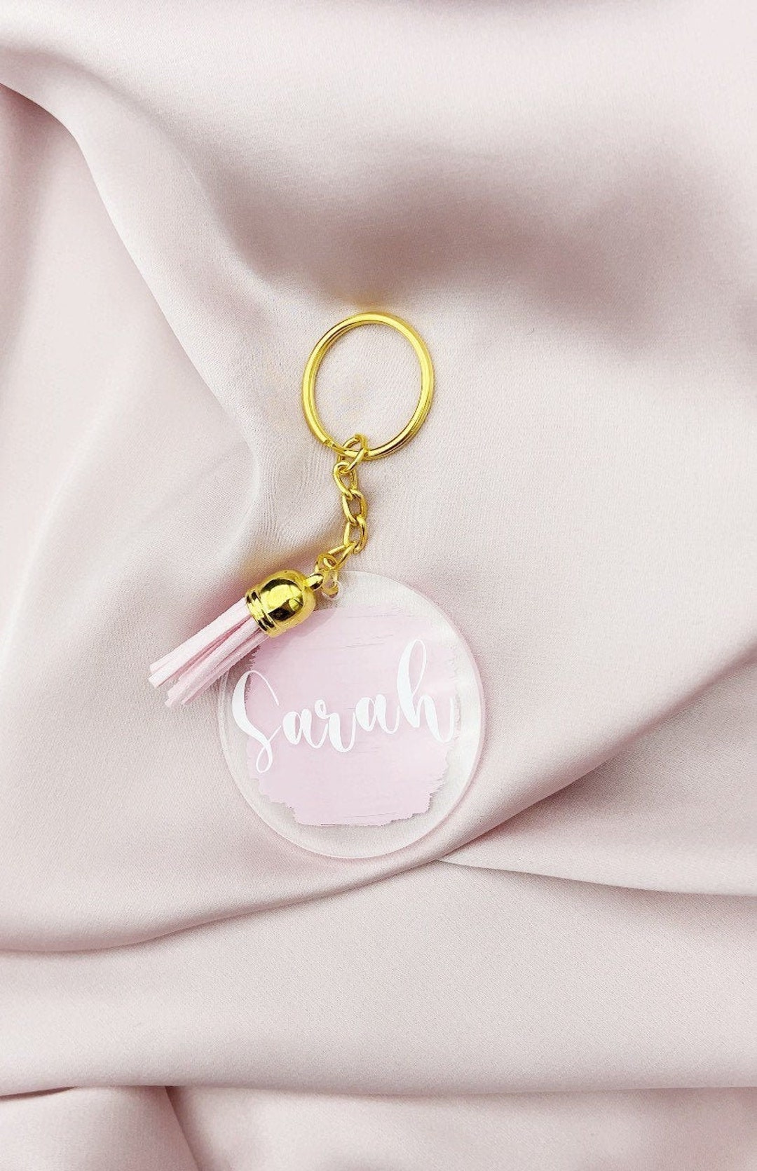Personalized Acrylic Keychain Personalized Monogram Keychain - Etsy