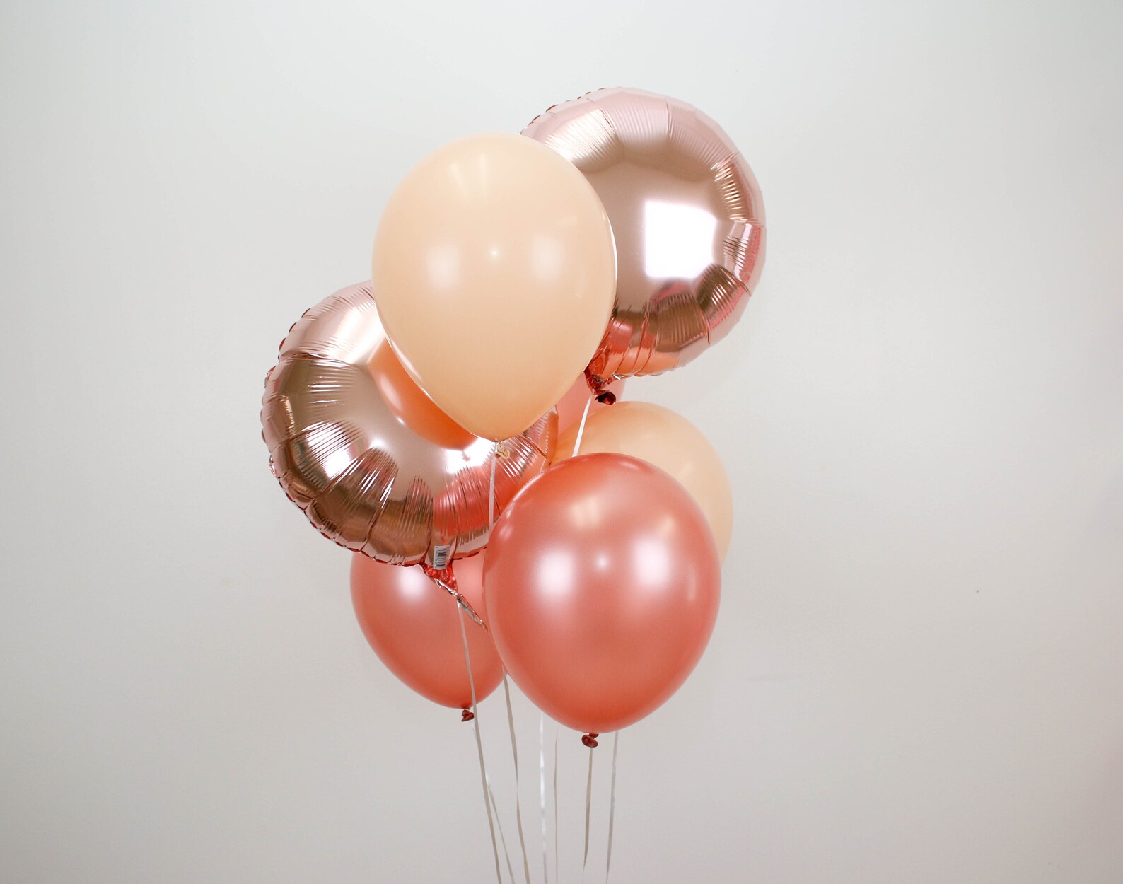 Rose Gold Balloon Set Rose Gold Party Decorations Shiny Rose | Etsy