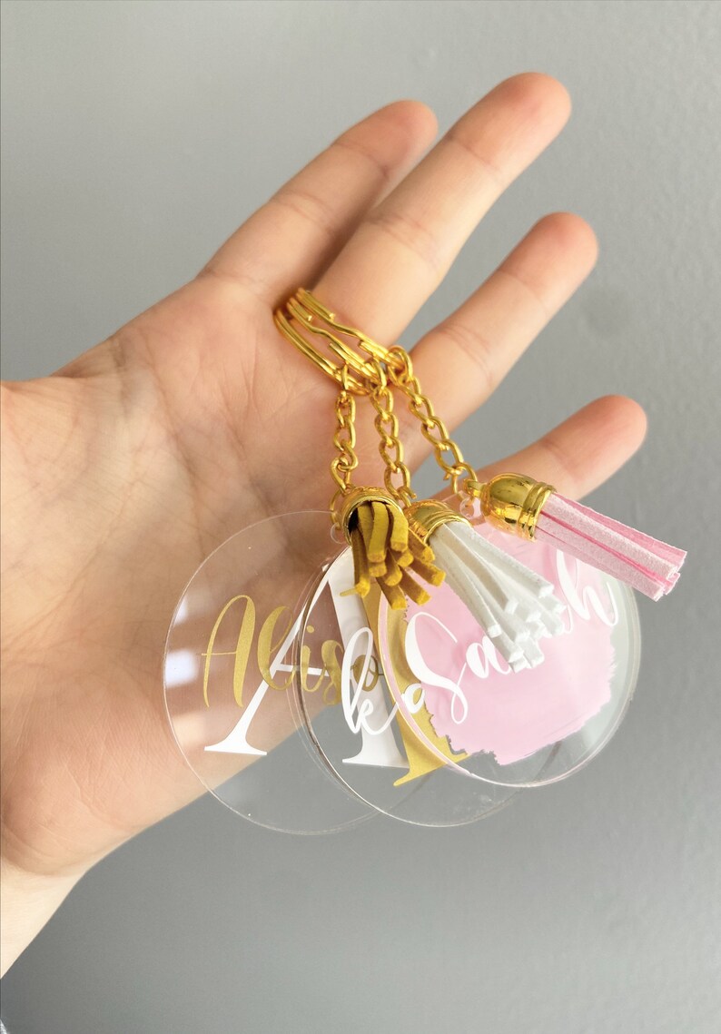 Personalized Acrylic Keychain Personalized Initial Keychain | Etsy Personalized Acrylic Keychain Personalized Initial Keychain | Etsy