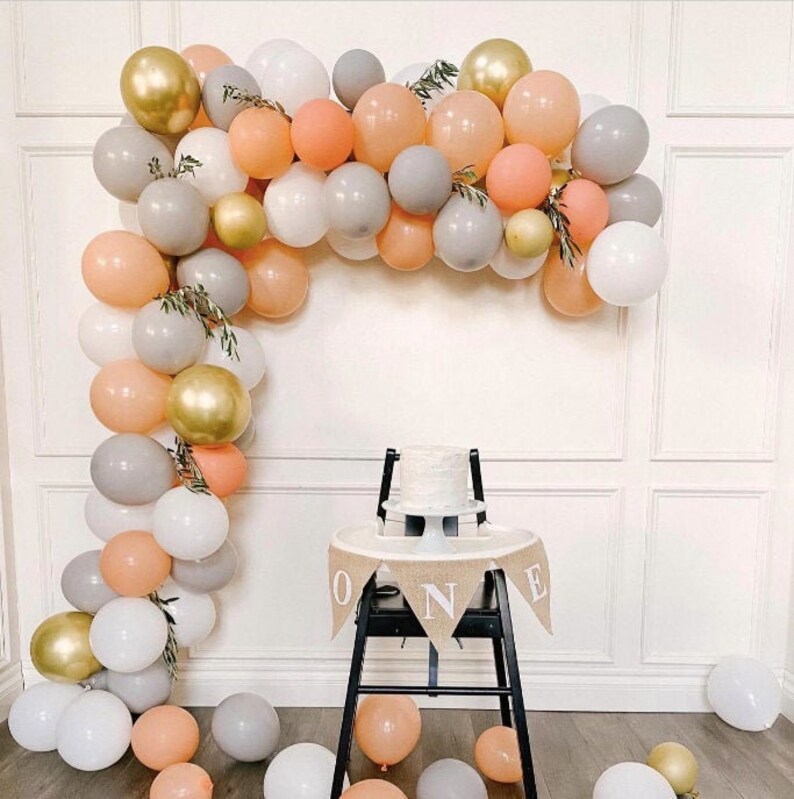 Modern Neutral Balloon Garland Kit Woodland Balloon Garland - Etsy