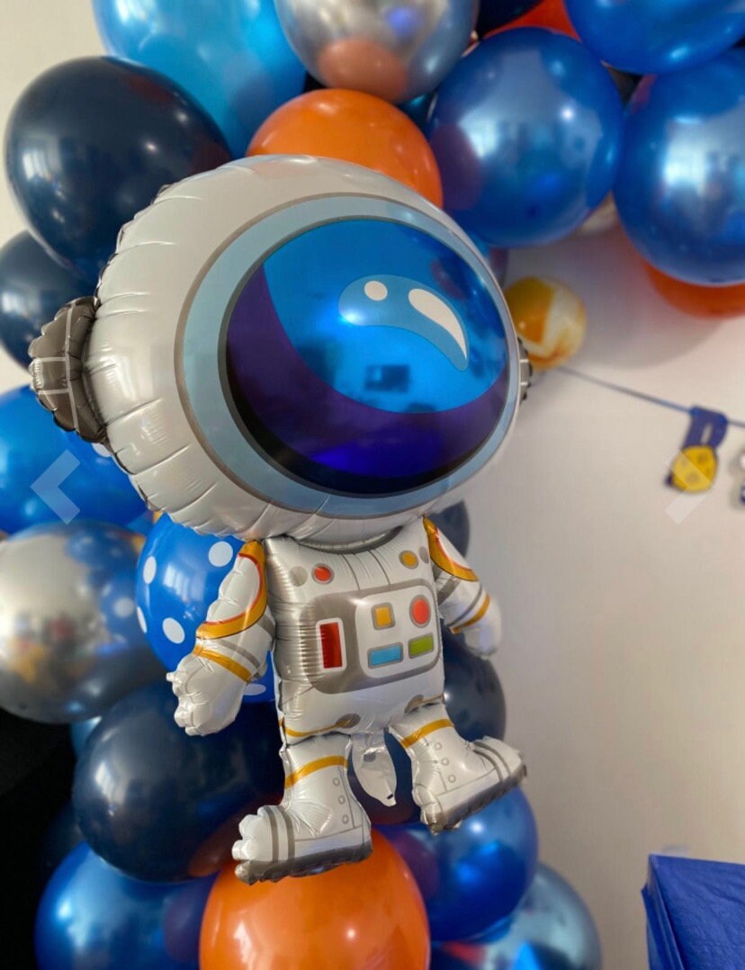 Rocket Balloon Space Party Decor Two the Moon Birthday | Etsy