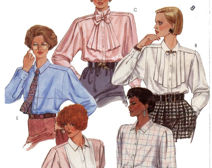Vogue 1534 Basic Design Vintage 1985 Sewing Pattern Pullover Dress With ...