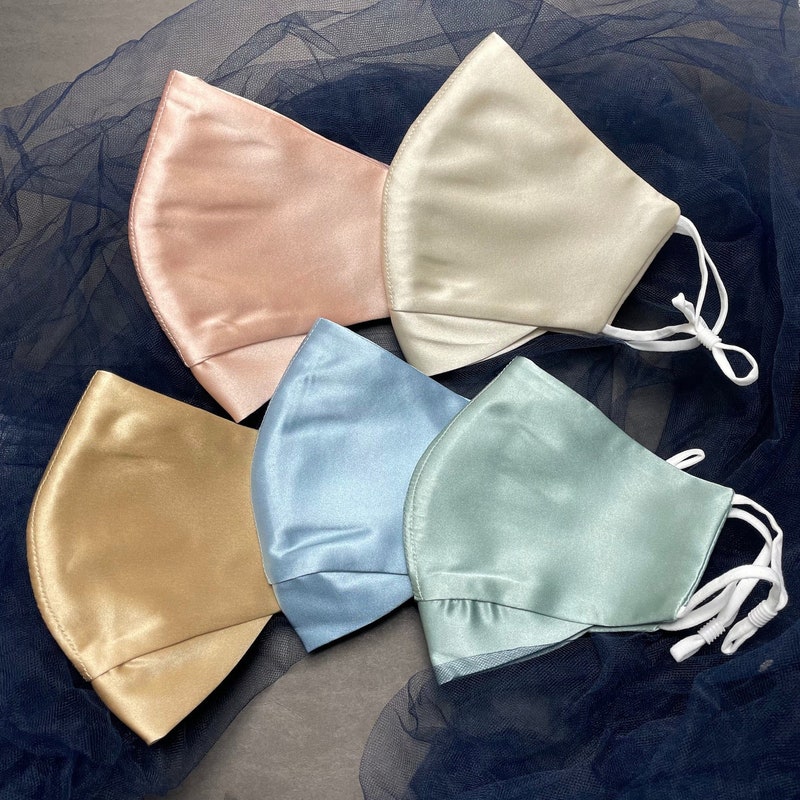 Satin Face Mask - Etsy