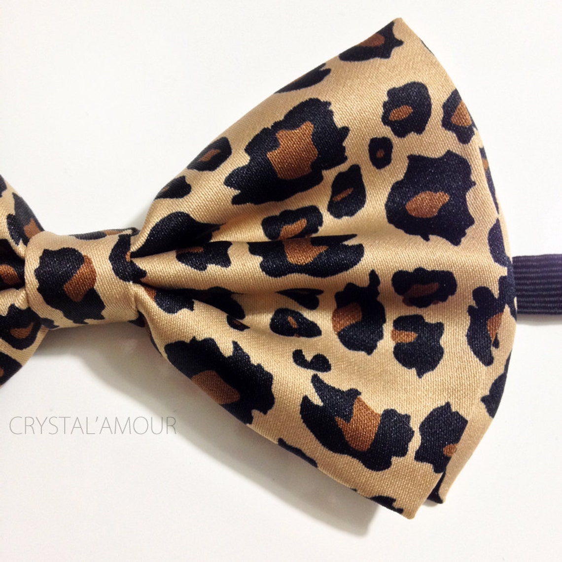 Luxurious Leopard Bowtie for Women/men Leopard Pattern Bow - Etsy