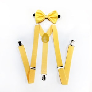 Yellow Suspenders - Etsy