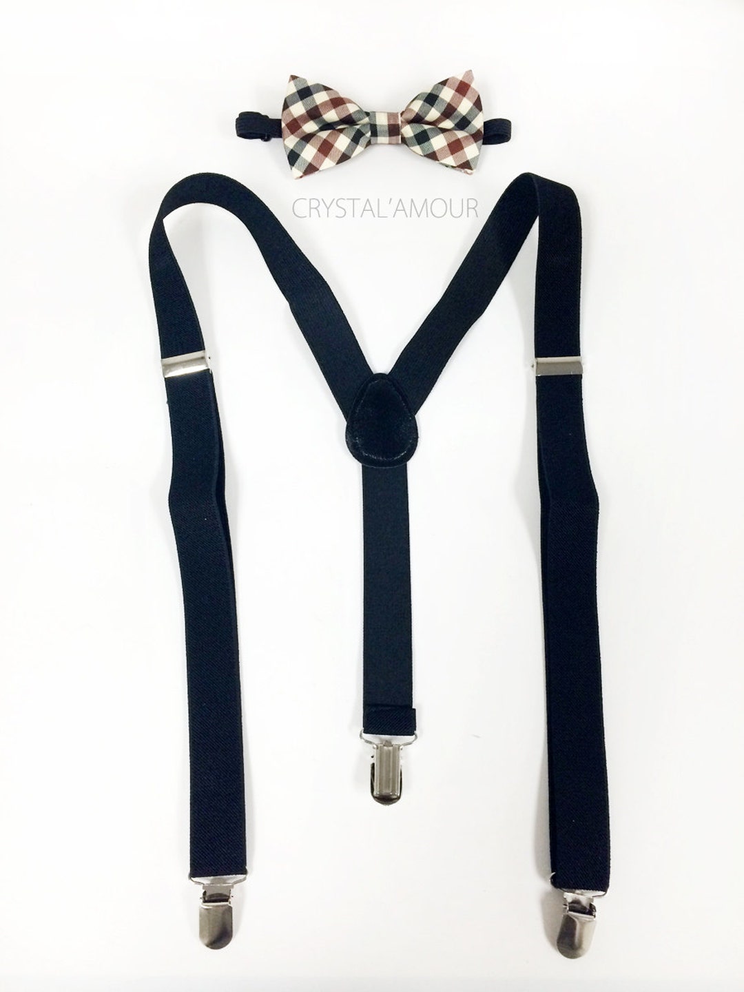 Vintage Inspired Men's Suspenders and Bowtie - Men's and Kid's ...