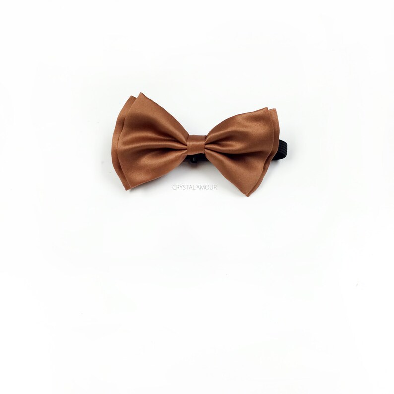 Men's Tan Brown Bow Tie, Rustic Groomsmen Cotton Polyester Bowtie - Etsy