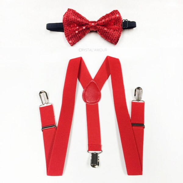 Red Baby Bow Tie - Etsy