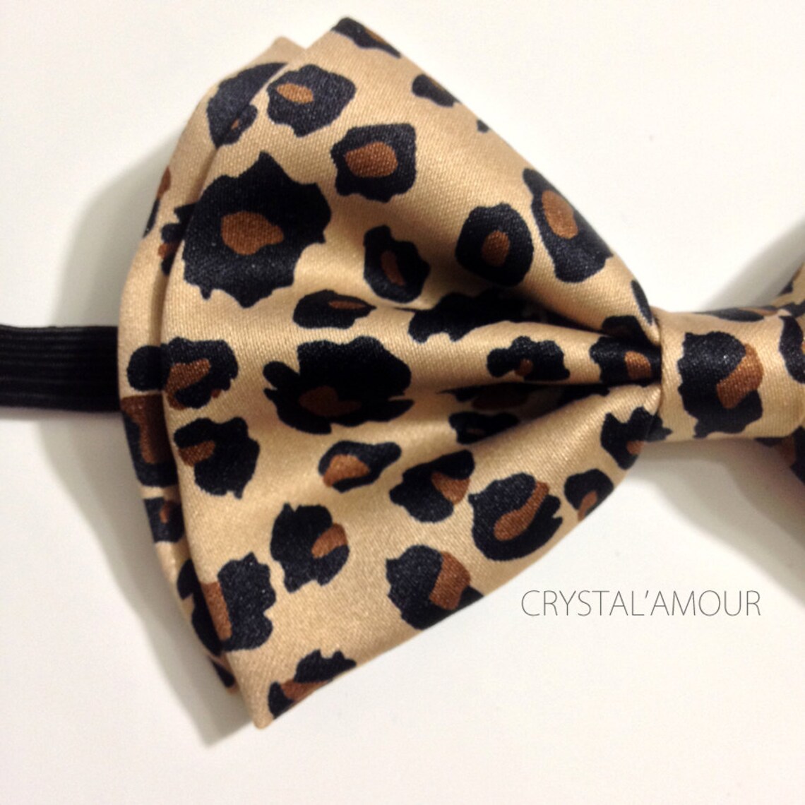 Luxurious Leopard Bowtie for Women/men Leopard Pattern Bow - Etsy