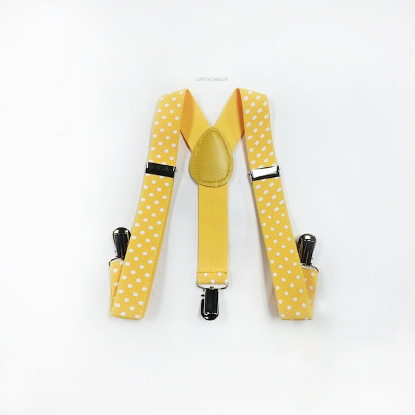 Yellow Suspenders - Etsy