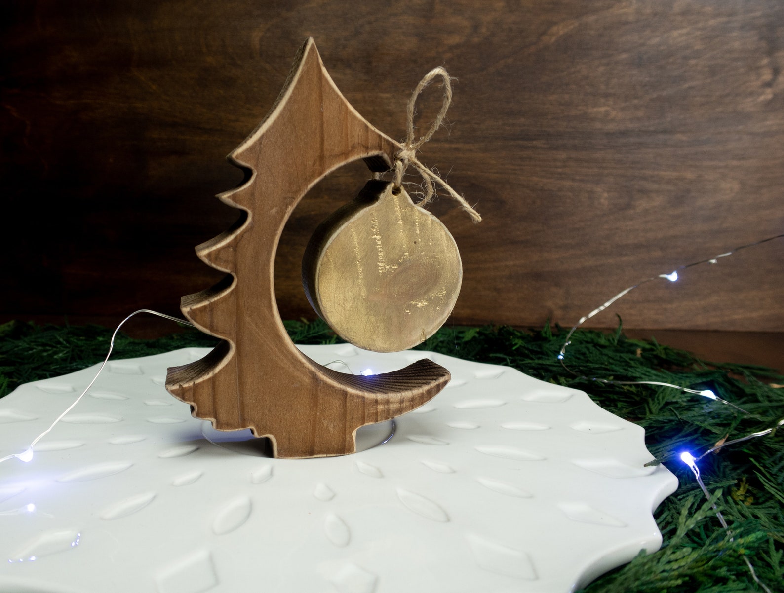 Small Wooden Christmas Tree, Rustic Xmas Decor - Etsy