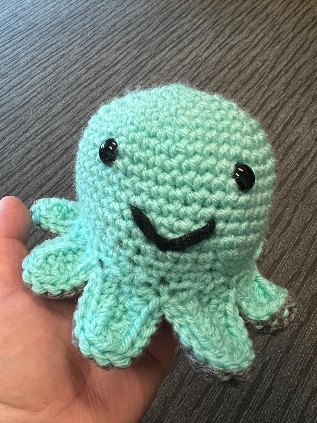 Crochet Reversible Mood Octopus | Crochet Octopus | Made to Order ...