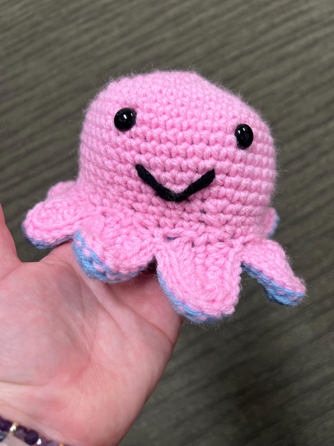 Crochet Reversible Mood Octopus | Crochet Octopus | Made to Order ...