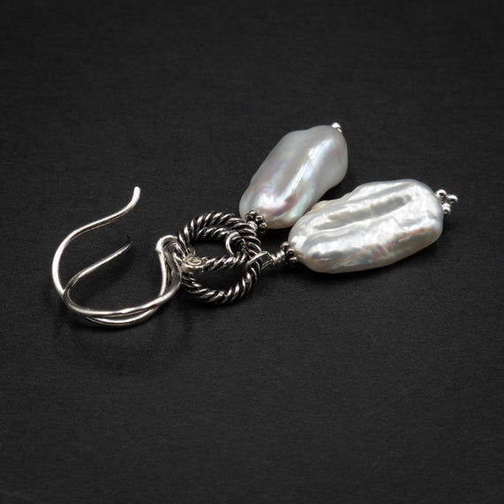 Etsy freshwater pearl earrings store