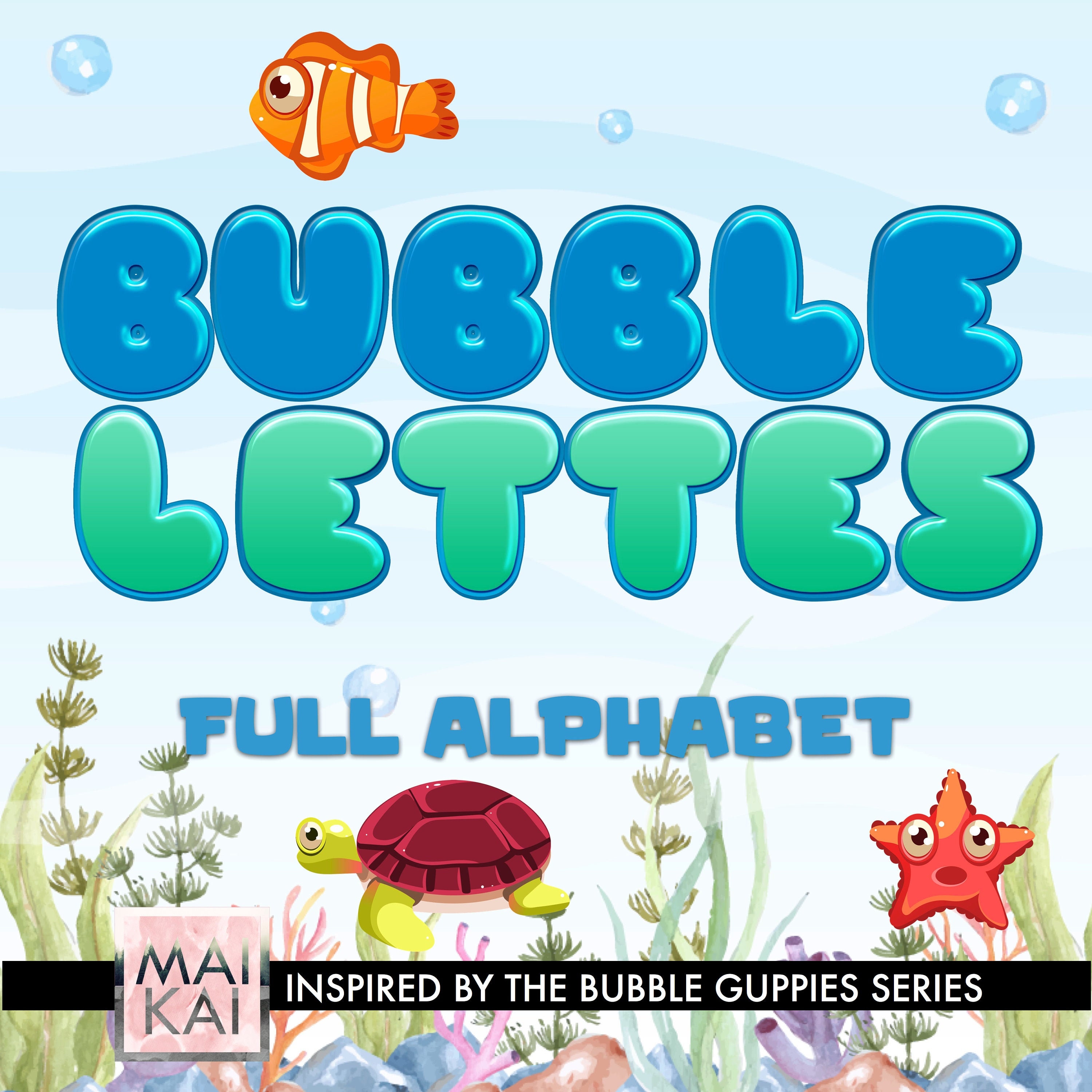 Bubble Guppies Logo Vector