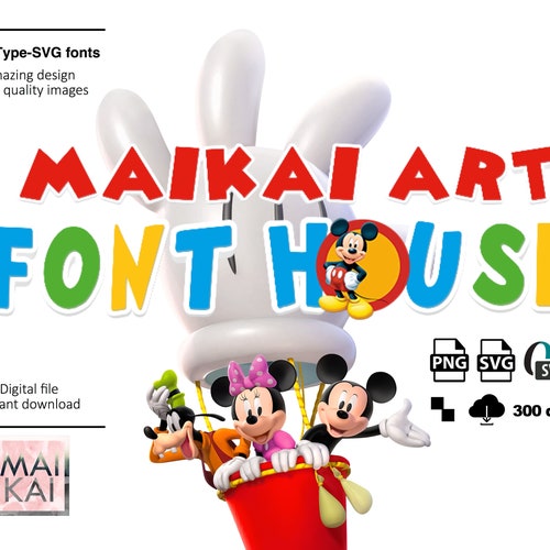 Mickey Mouse Clubhouse Font Download