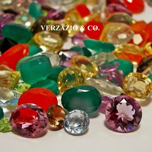 Gemstones Loose Natural Gemstones Lot Mix Mixed Gemstone Lot Wholesale ...
