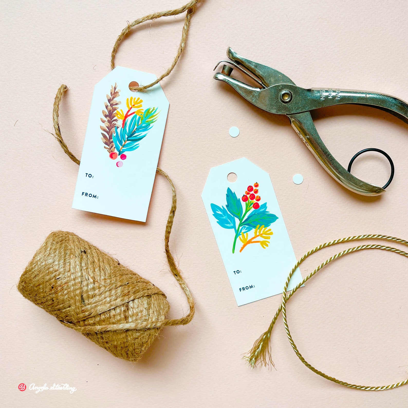 Printable Christmas Gift Tags Digital Gift Tags Christmas - Etsy