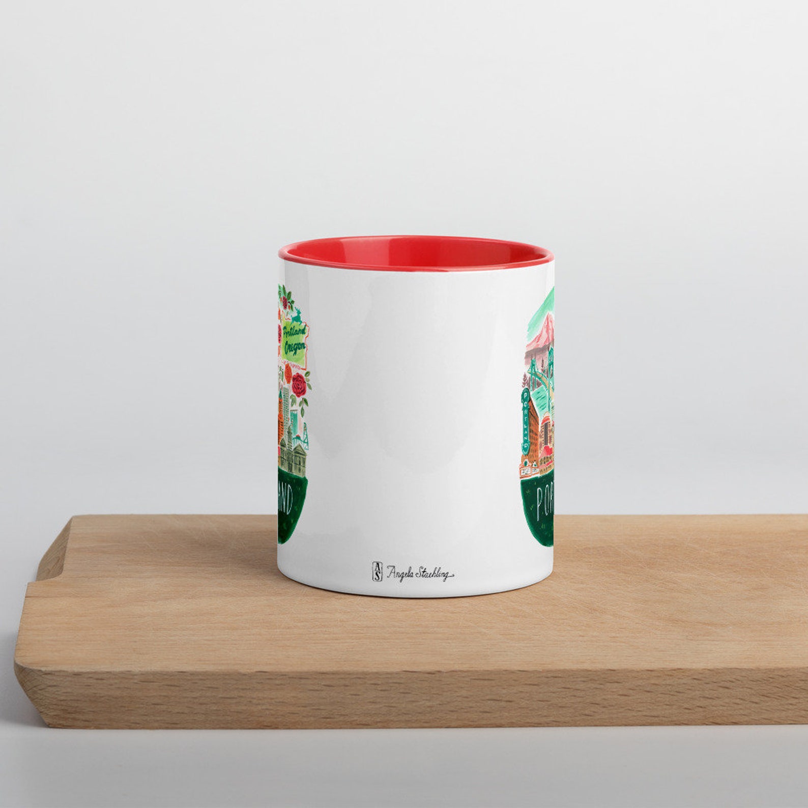 Portland Mug. Portland Oregon Coffee Mug. Portland Coffee Cup. - Etsy
