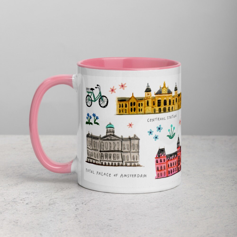 Amsterdam Coffee Mug Amsterdam Coffee Cup Amsterdam Gift - Etsy UK