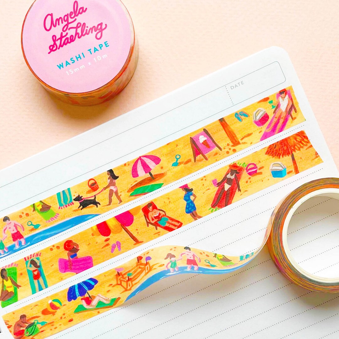 Beach Travel Washi Tape, Cute Travel Masking Tape, Travel Gift Ideas ...