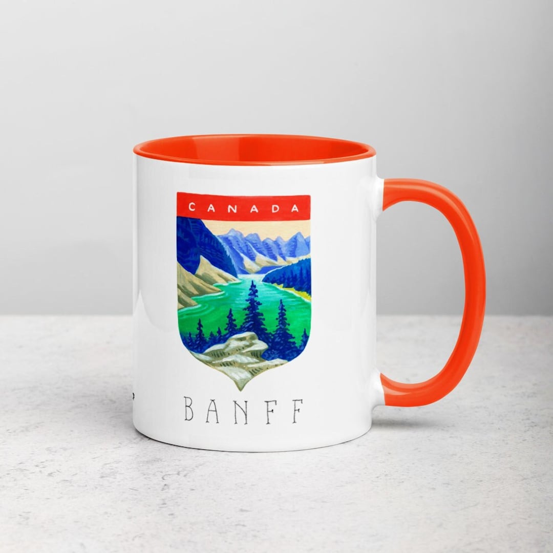 Banff Coffee Mug. Banff National Park Coffee Mug. Banff Art. National ...