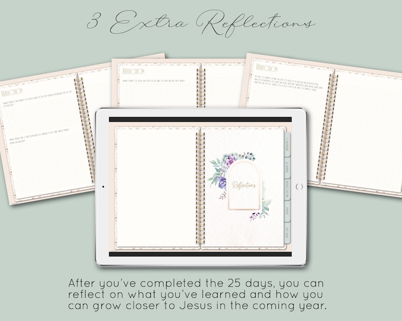 Digital Advent Calendar Names of Jesus Christmas Bible Study - Etsy