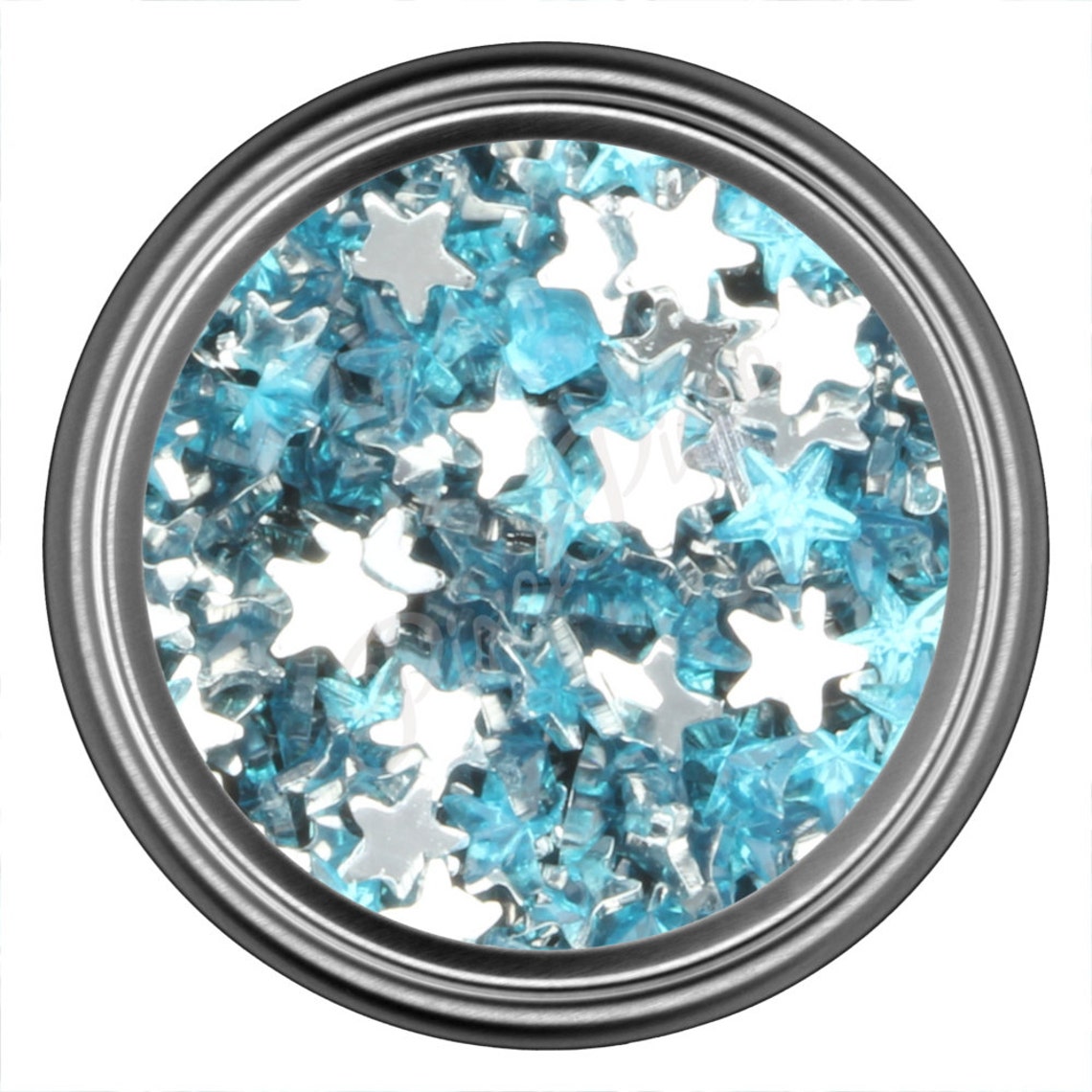 Blue Star Rhinestone Gems Flat Back Face Art Nail Art - Etsy